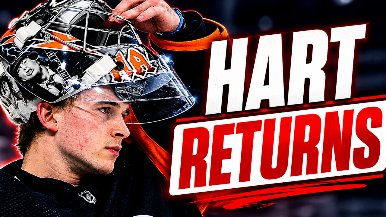 Ex-Philadelphia Flyers goalie Carter Hart back in NHL playoff spotlight