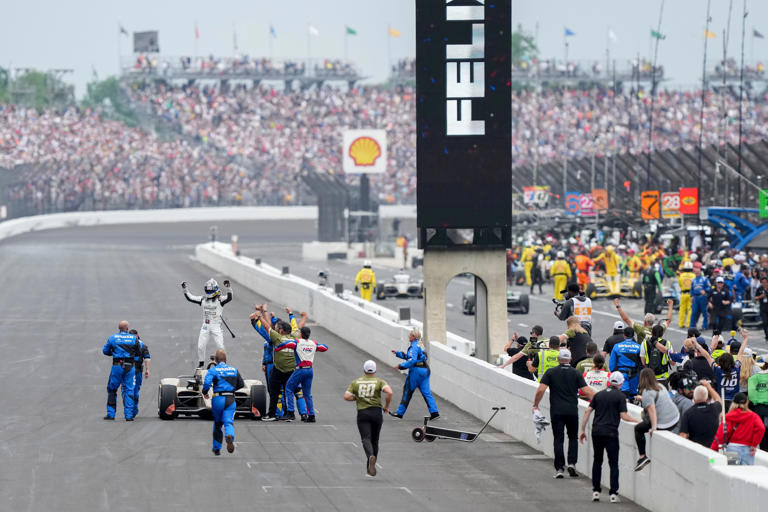 Felix Rosenqvist wins 2026 Indianapolis 500. Indy 500 finishing order