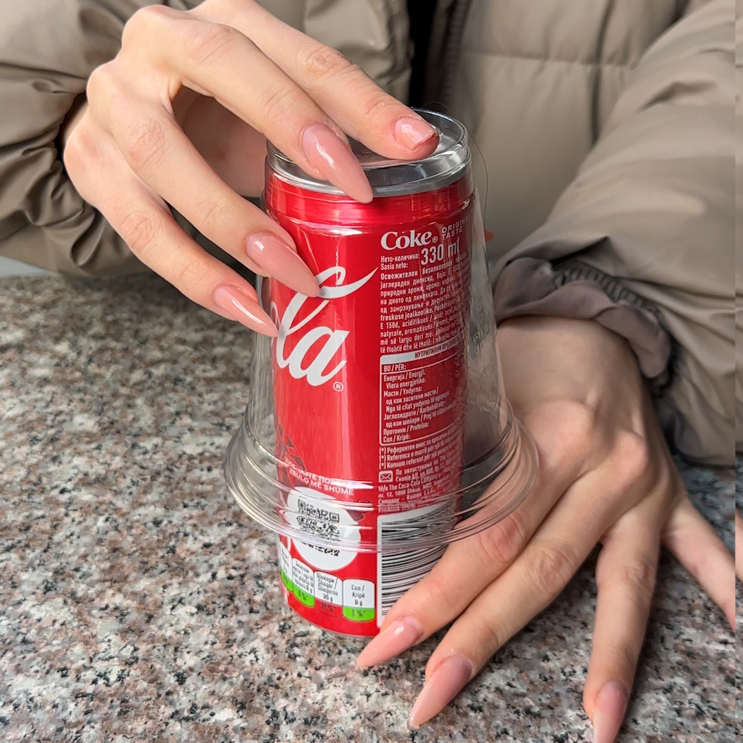 Smart way to control soda fizz 🥤