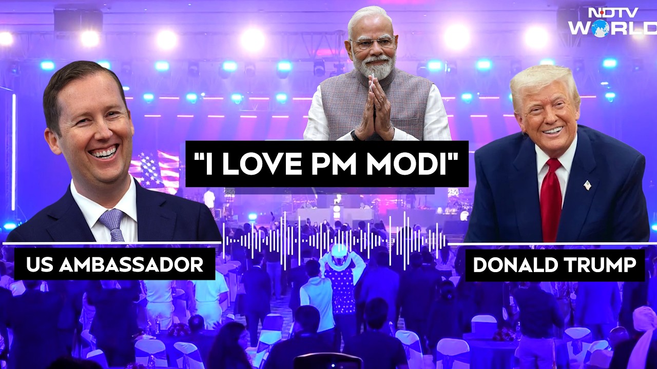 Trump call | 'I love India and PM Modi': Trump's surprise call during ...