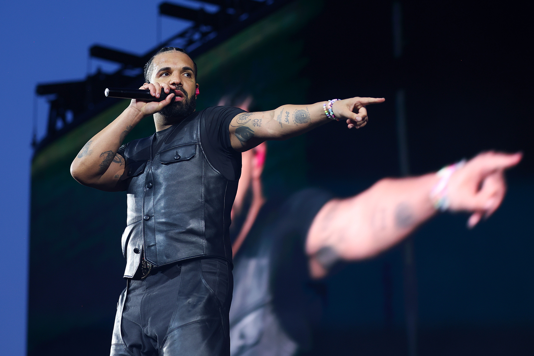 Drake has 12 albums on the Billboard 200 chart for the first time