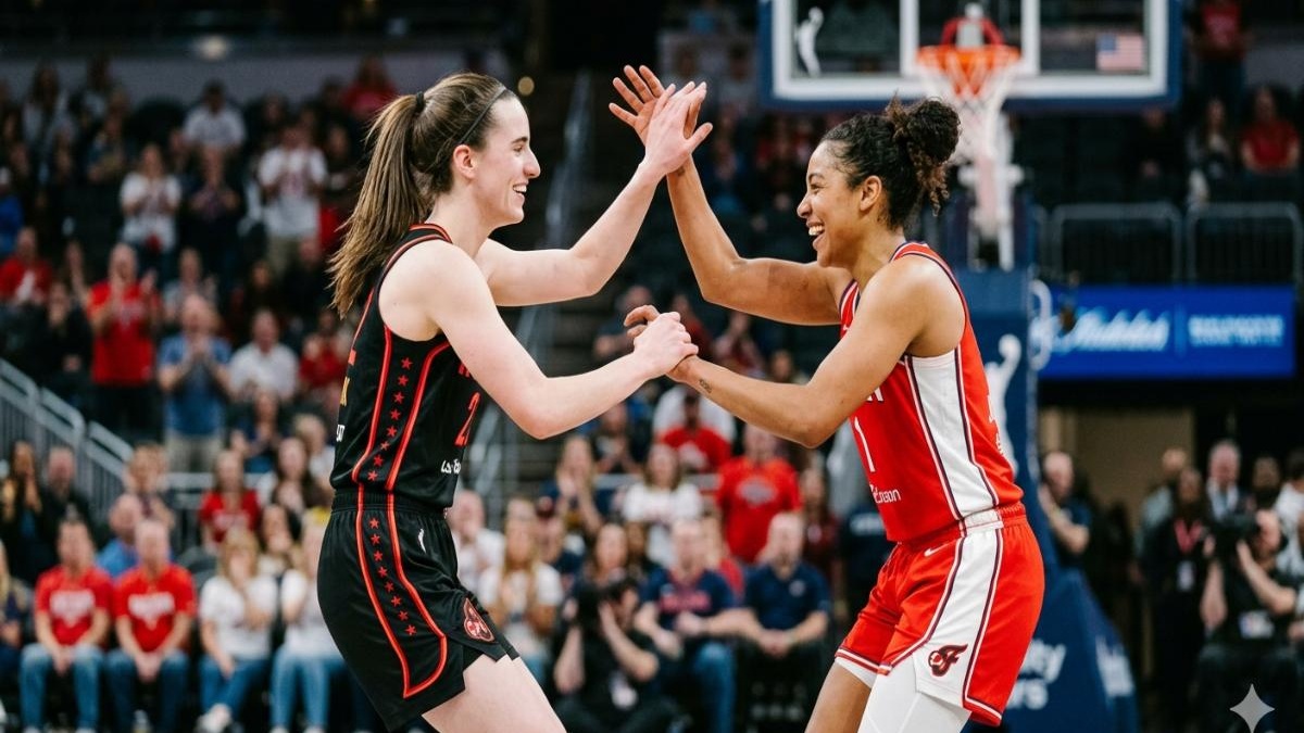 Caitlin Clark and Raven Johnsons Viral Handshake Steals Spotlight After ...