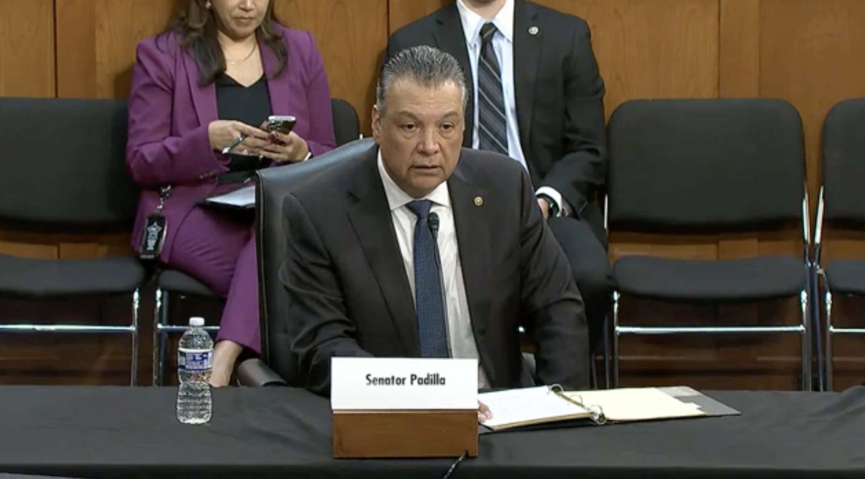 'It's a promise': Alex Padilla highlights the importance of defending ...