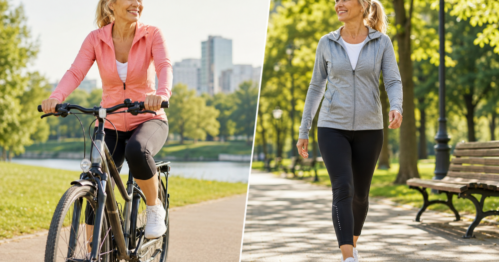 Vélo ou marche : lequel fait le plus maigrir