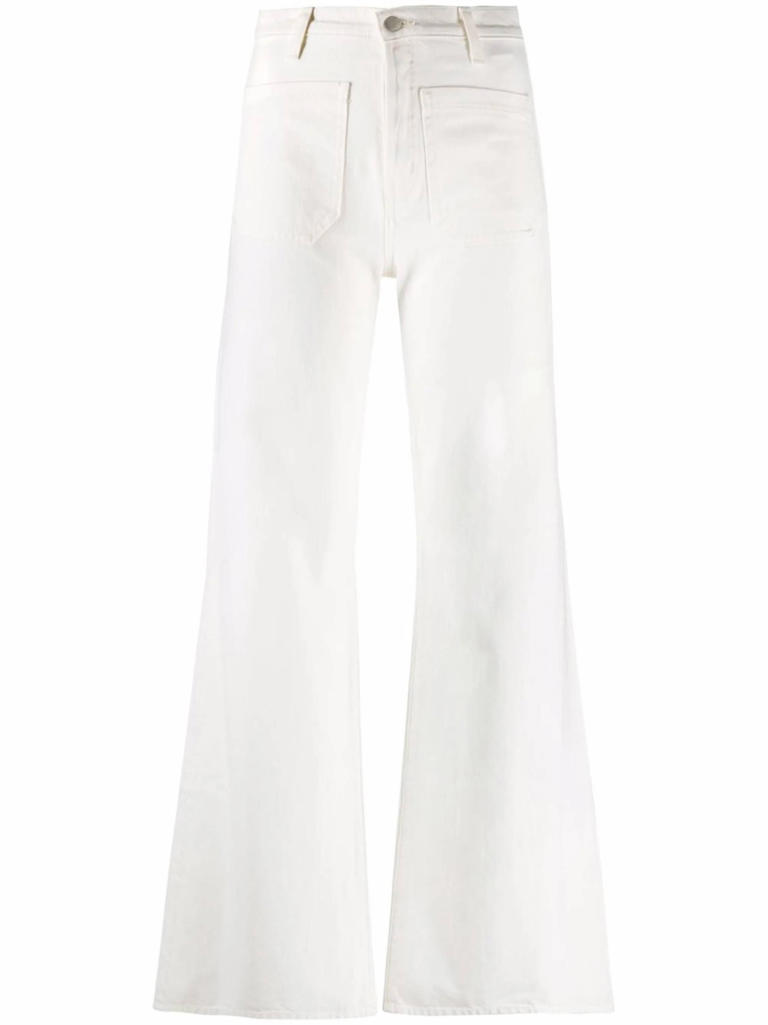 Los pantalones palazzo elegantes para llevar con sandalias y blusas ...