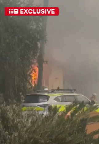 Man charged after double stabbing, fire in Queensland home