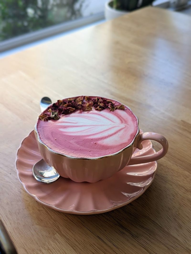 The elegant New Jersey cafe where the rose latte is almost too ...
