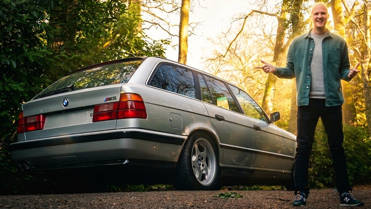 The ultimate 90s wagon? BMW M5 Touring E34 driving experience