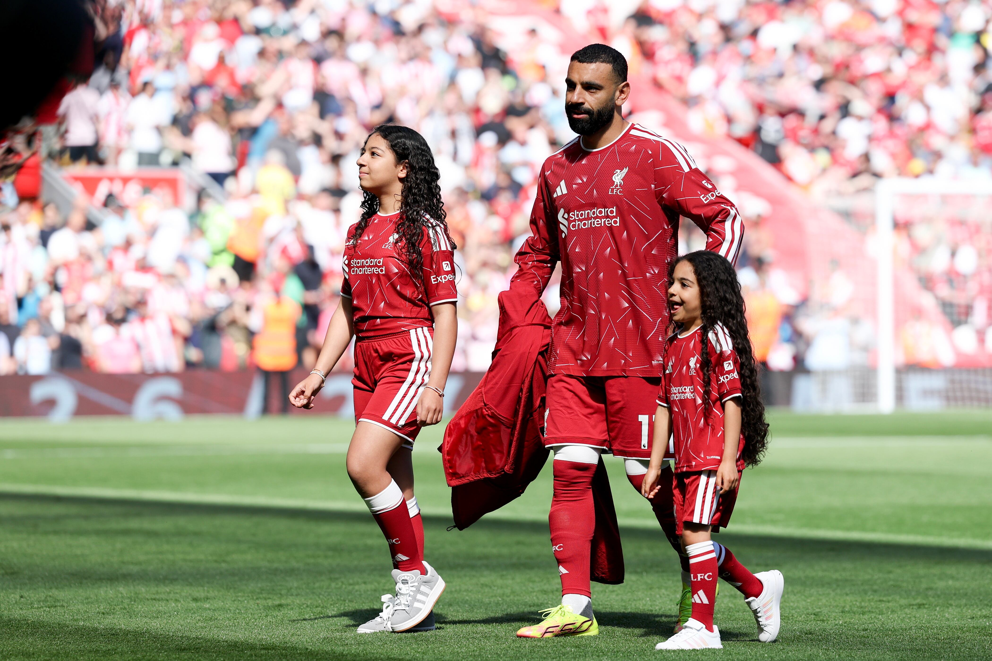 Emotional Liverpool farewell for Mohamed Salah at Anfield
