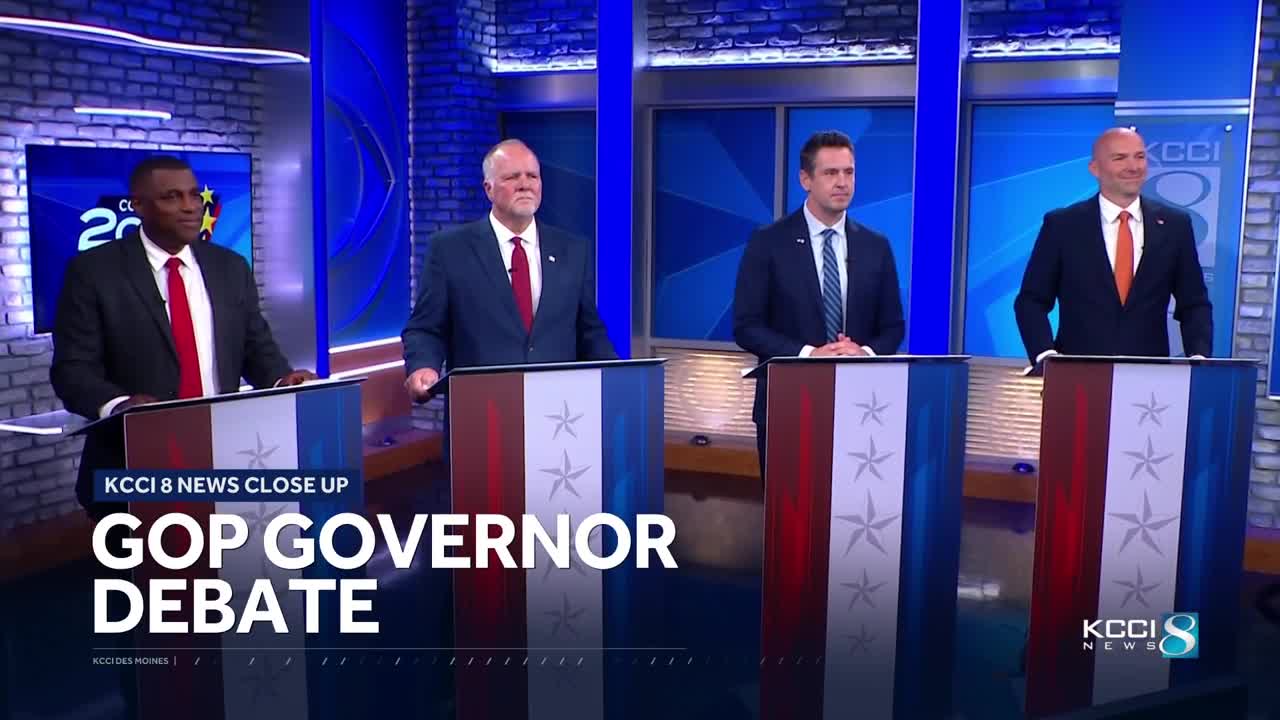 Close up: GOP governor debate, Democratic challenger’s stance