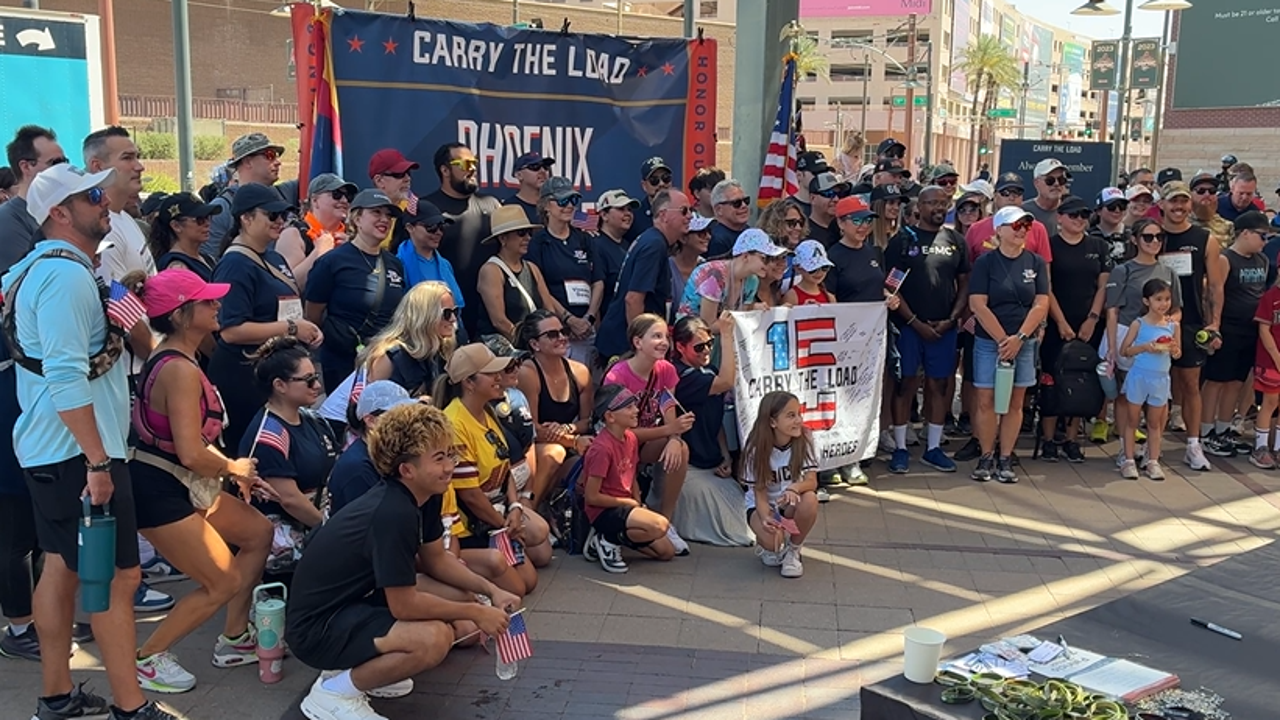 Phoenix 'Carry the Load' walk honors fallen military members for ...