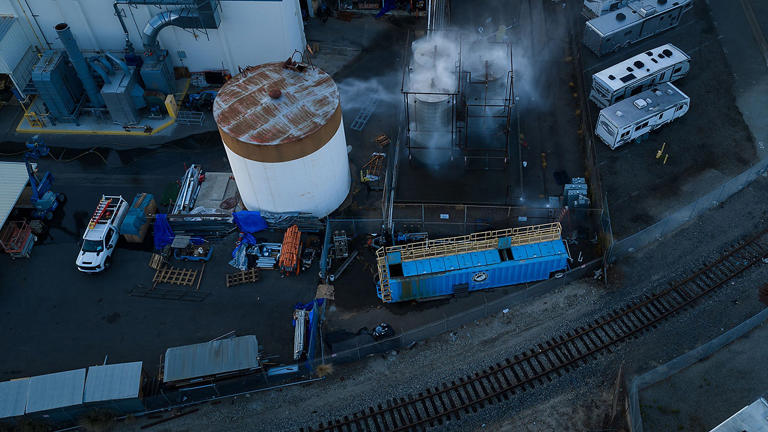 All 50,000 evacuees cleared to return home after chemical tank crisis ...
