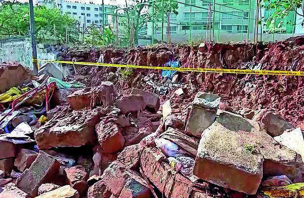 Contractor booked for Bowring wall collapse in Bengaluru