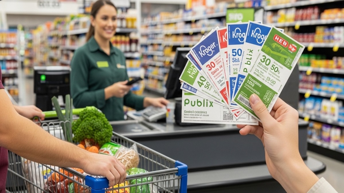 How to use digital coupons at Kroger, Publix and H-E-B to save $100 a month