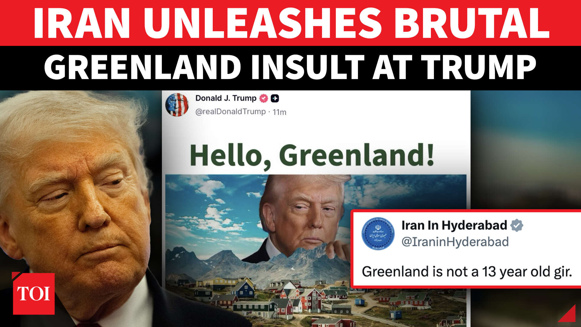 'Not a 13-year-old girl…’: Iran unleashes savage Greenland attack on ...