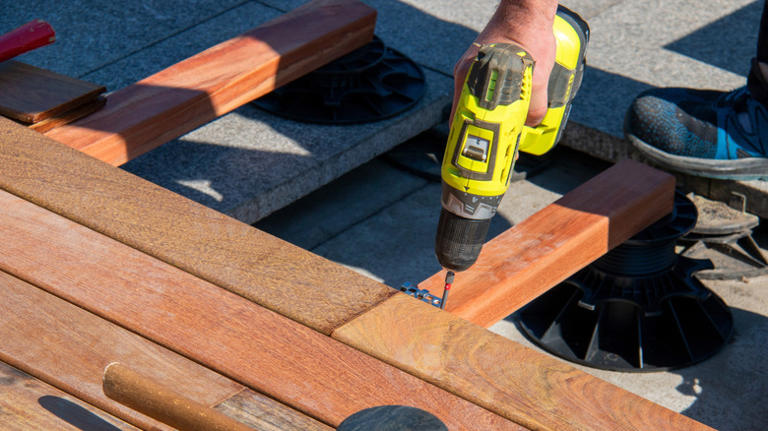 Composite decking weight vs. wood