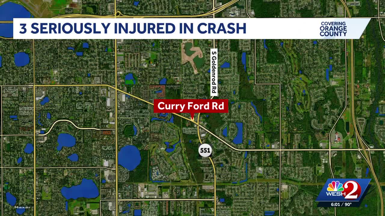 4 injured in multi-vehicle accident, including 2 children