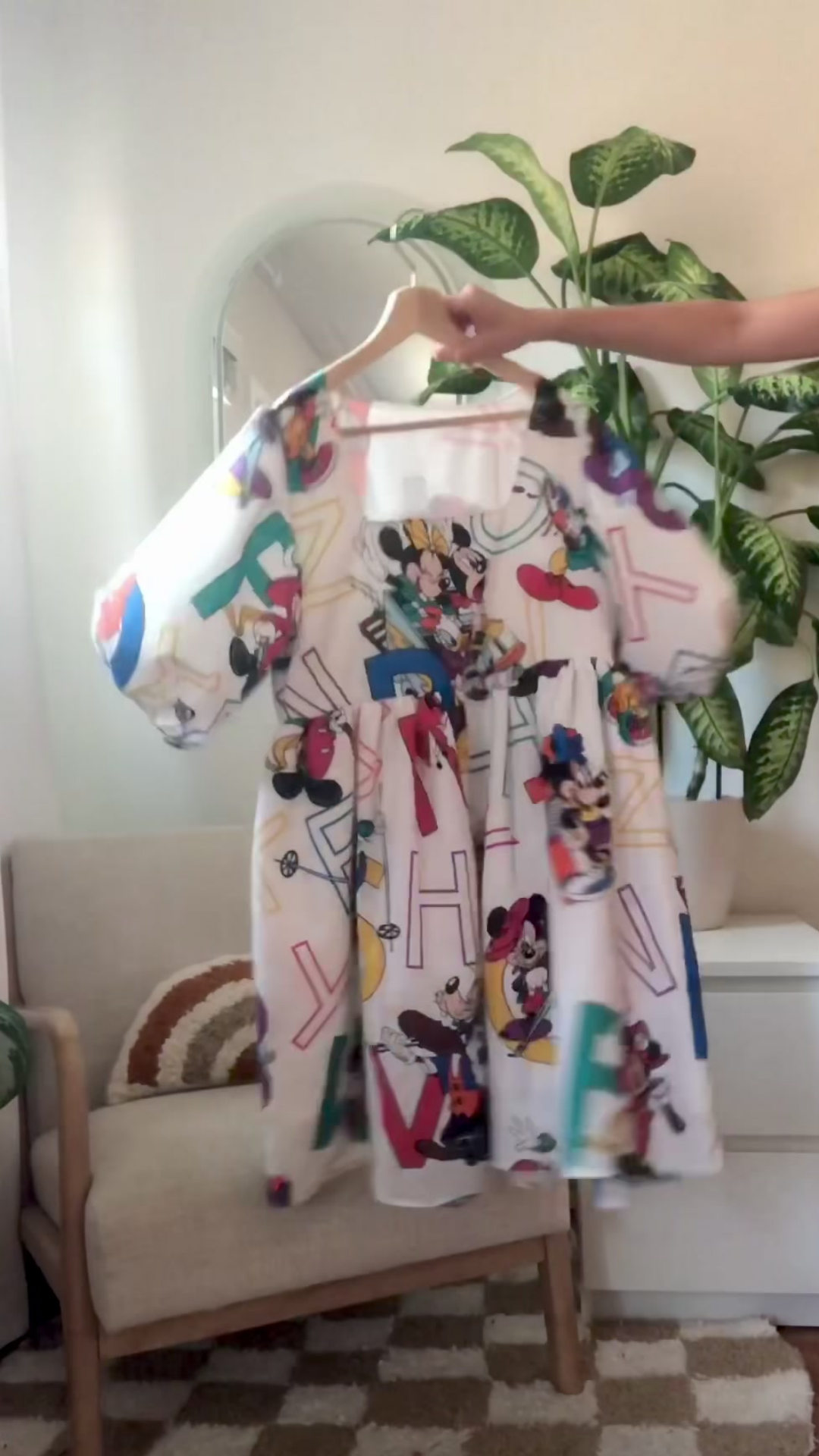 The custom Mickey fashion piece bringing back childhood memories