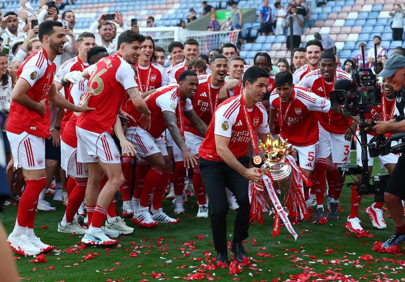 Soccer-champions Arsenal finish Premier League season on high with win ...