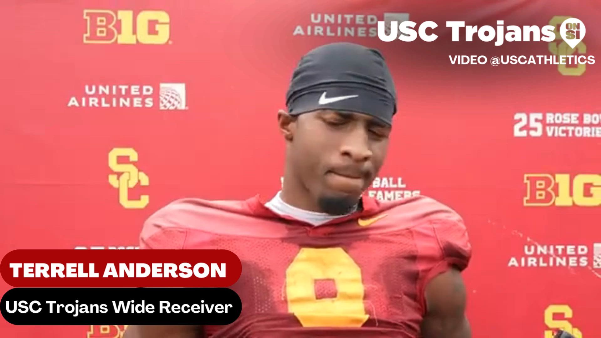 USC Trojans discuss why wide receiver Terrell Anderson chose USC