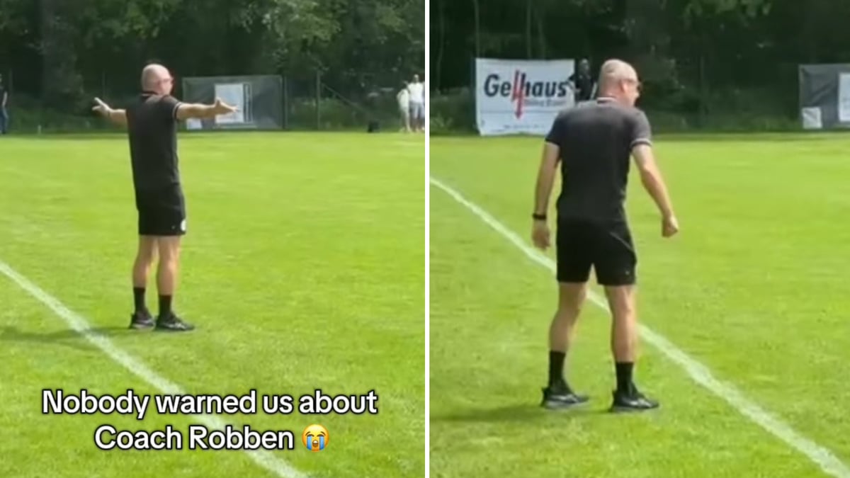Arjen Robben gaat opnieuw viral na incident langs de lijn bij FC Groningen