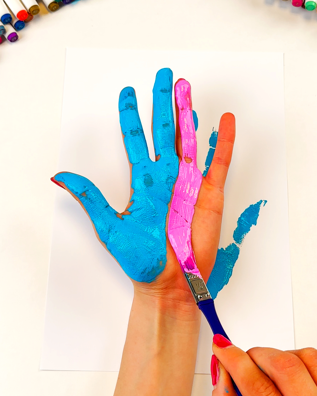 Prueba este genial truco de pintura 🎨
