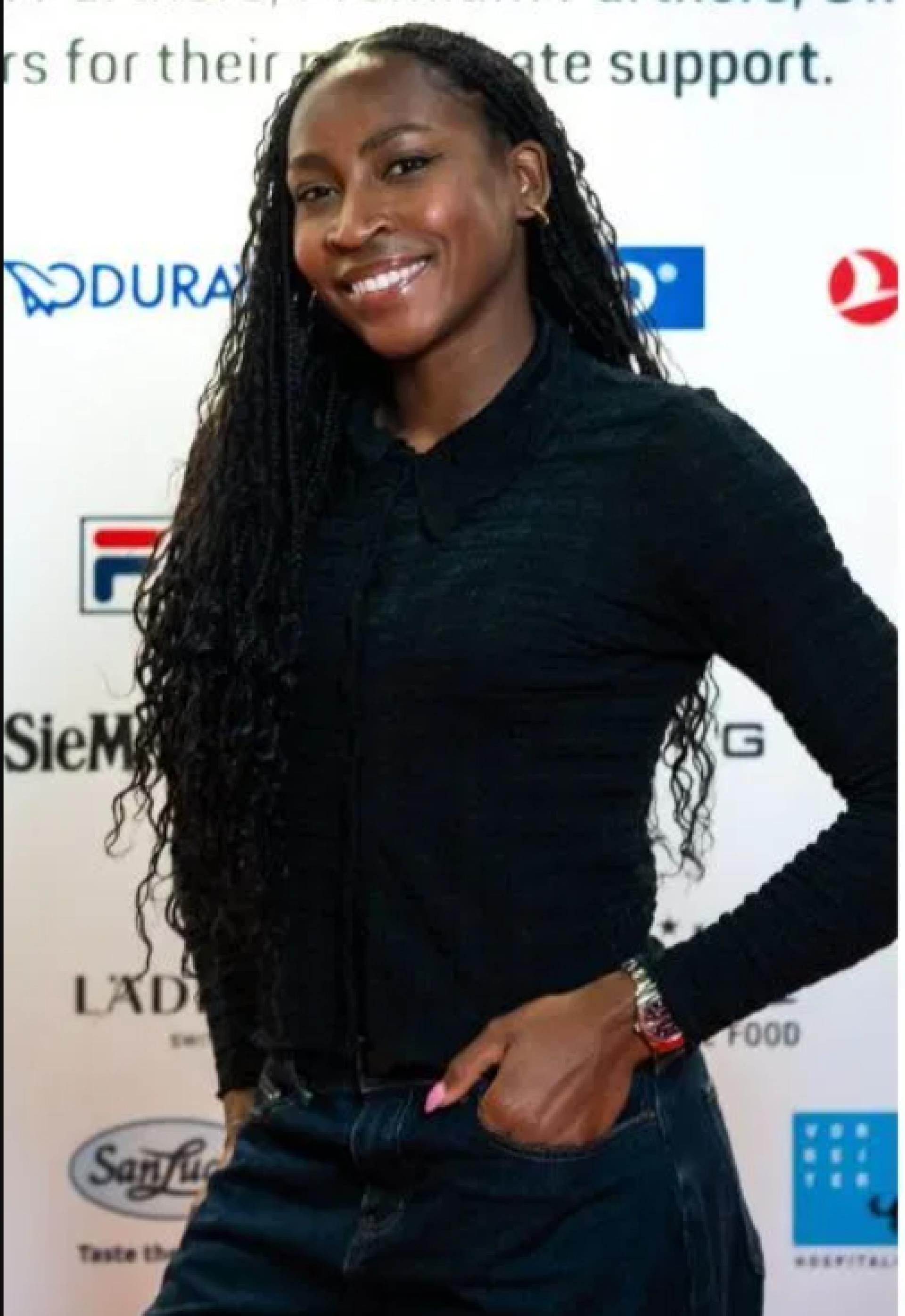 Coco Gauff: I take pride in showing different Black hair styles on tour