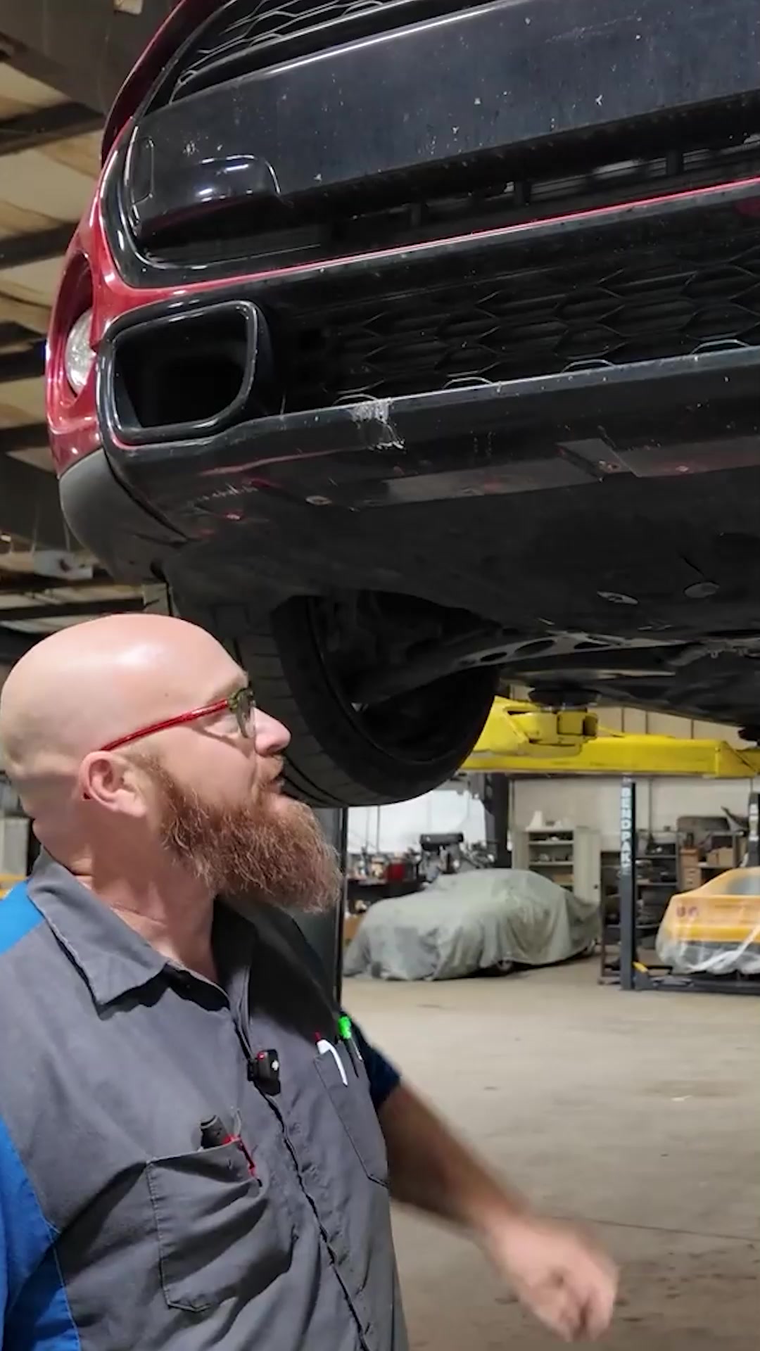 Rusty brake caliper bracket repair