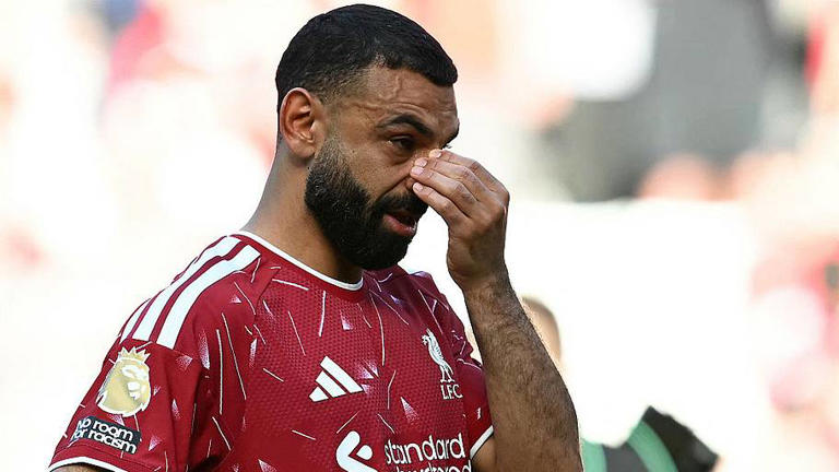 Liverpool present Mohamed Salah with special gift after tearful Anfield ...
