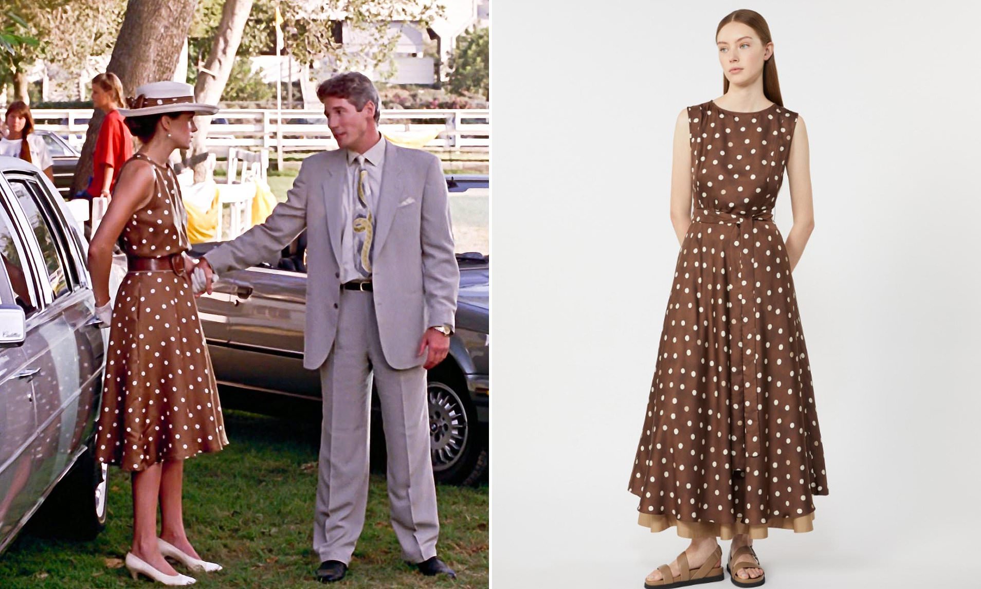 Dinah van Tulleken: Pretty similar! Why Julia's classic polka dot dress ...