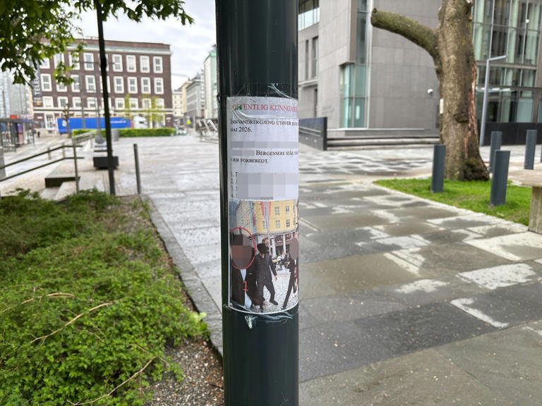 Har hengt opp identifiserende plakater av mistenkte gutter