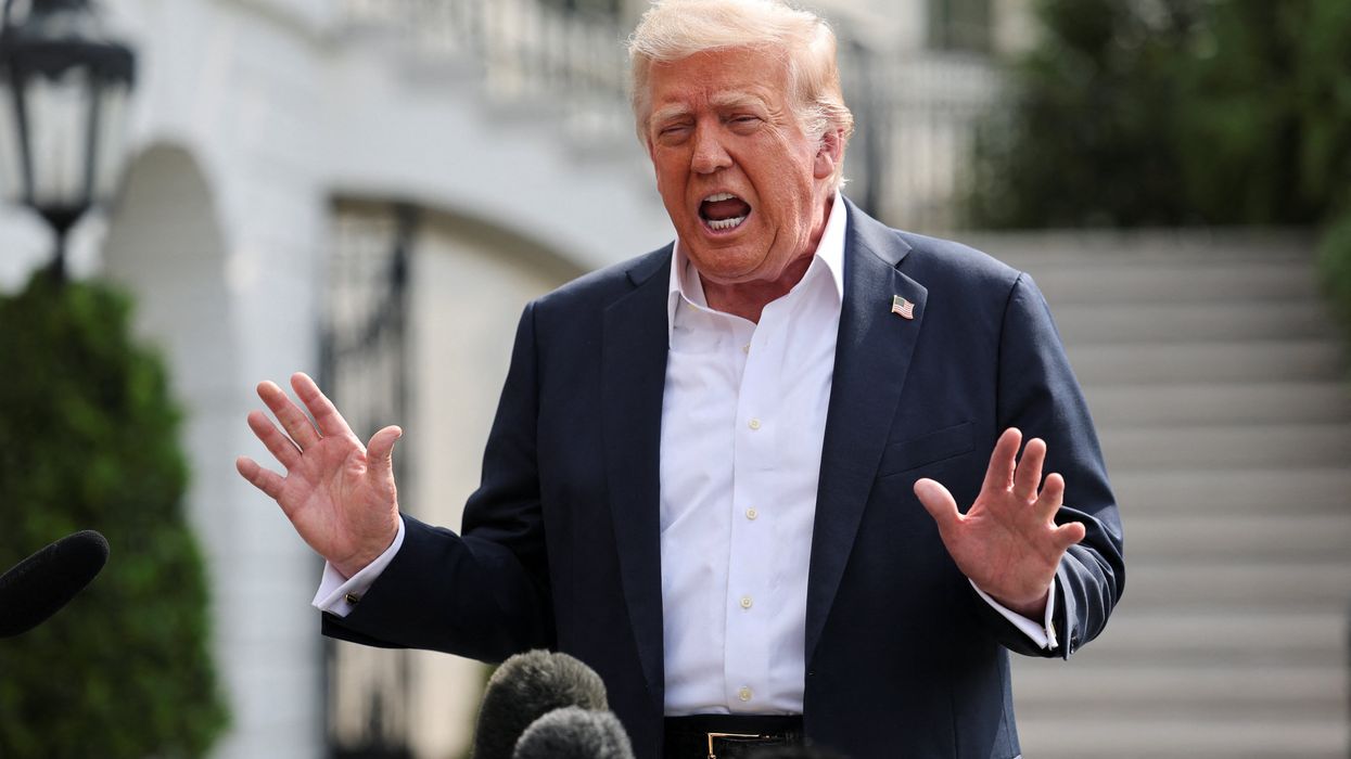 Trump doesn't care if you're angry: report