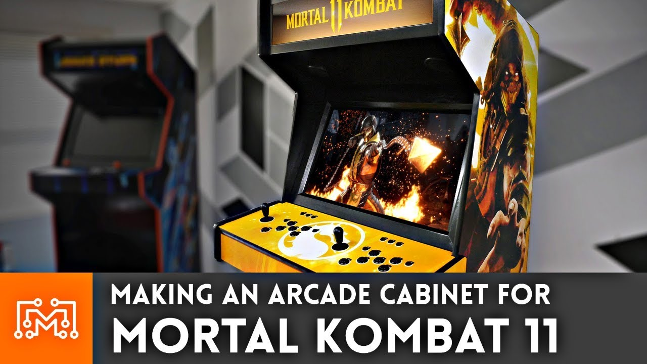 Making an arcade cabinet for Mortal Kombat 11 | I Like to Make Stuff