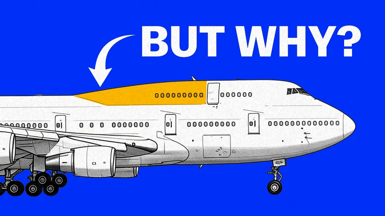 The secret behind the Boeing 747’s iconic hump