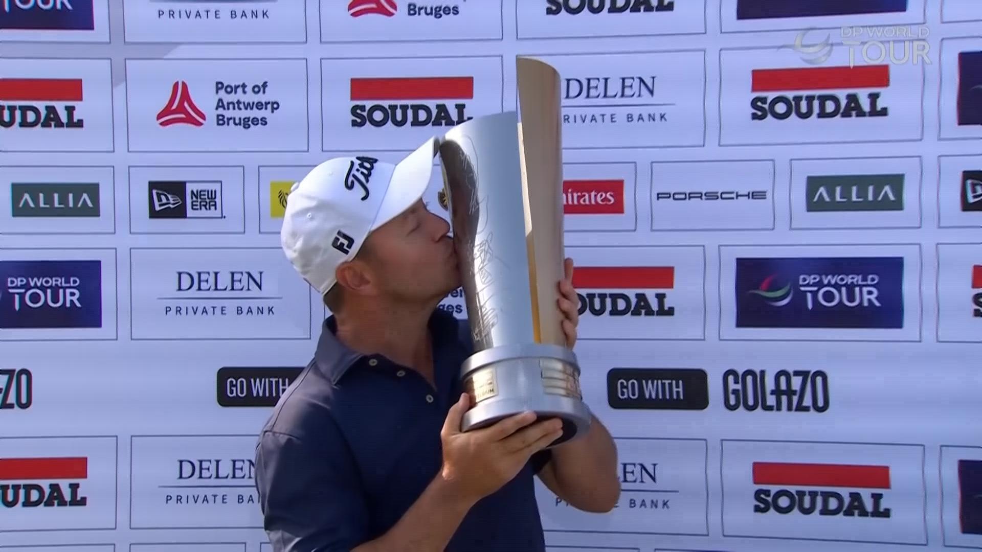 Sterne hits shot of his life to claim first DP World Tour win in 13 years