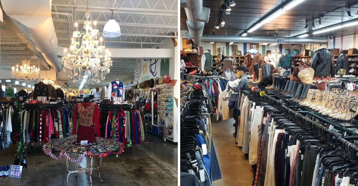 A Texas second hand shop where designer brands show up at shockingly ...