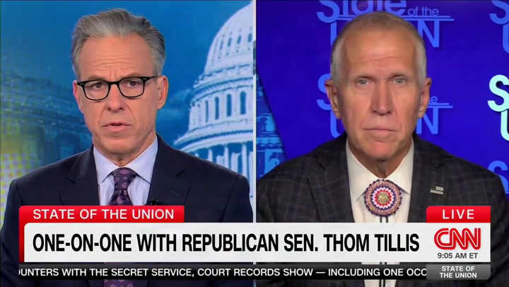 GOP senator revolts against 'stupid on stilts' Trump plan