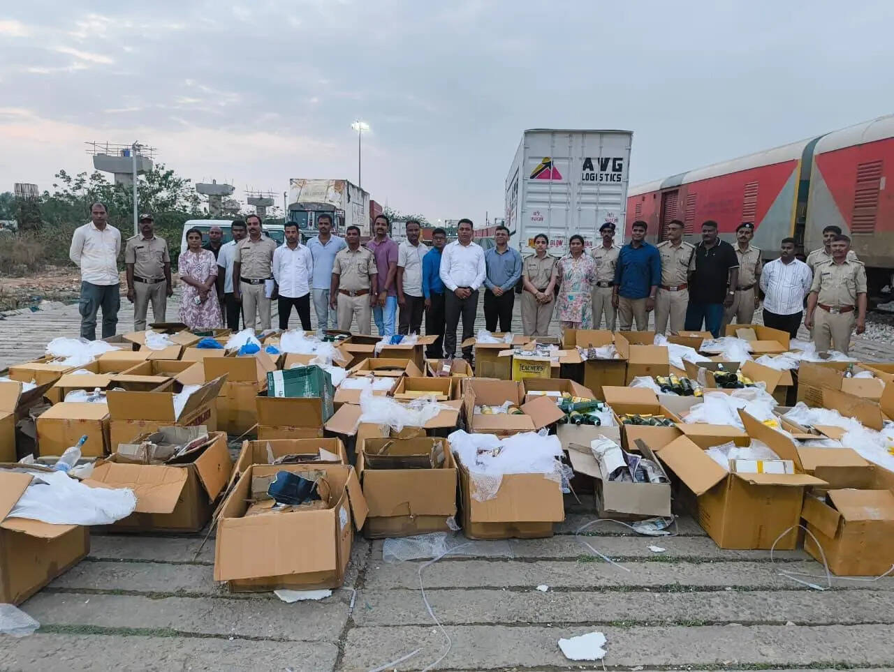 Illegal liquor worth Rs 60 lakh reaches Bengaluru from Delhi via rail ...