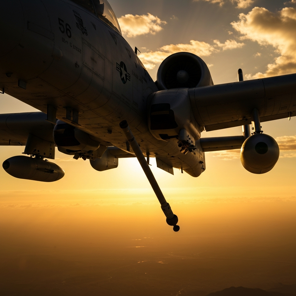A-10 Warthog: EW pod & refueling probe boost Middle East ops