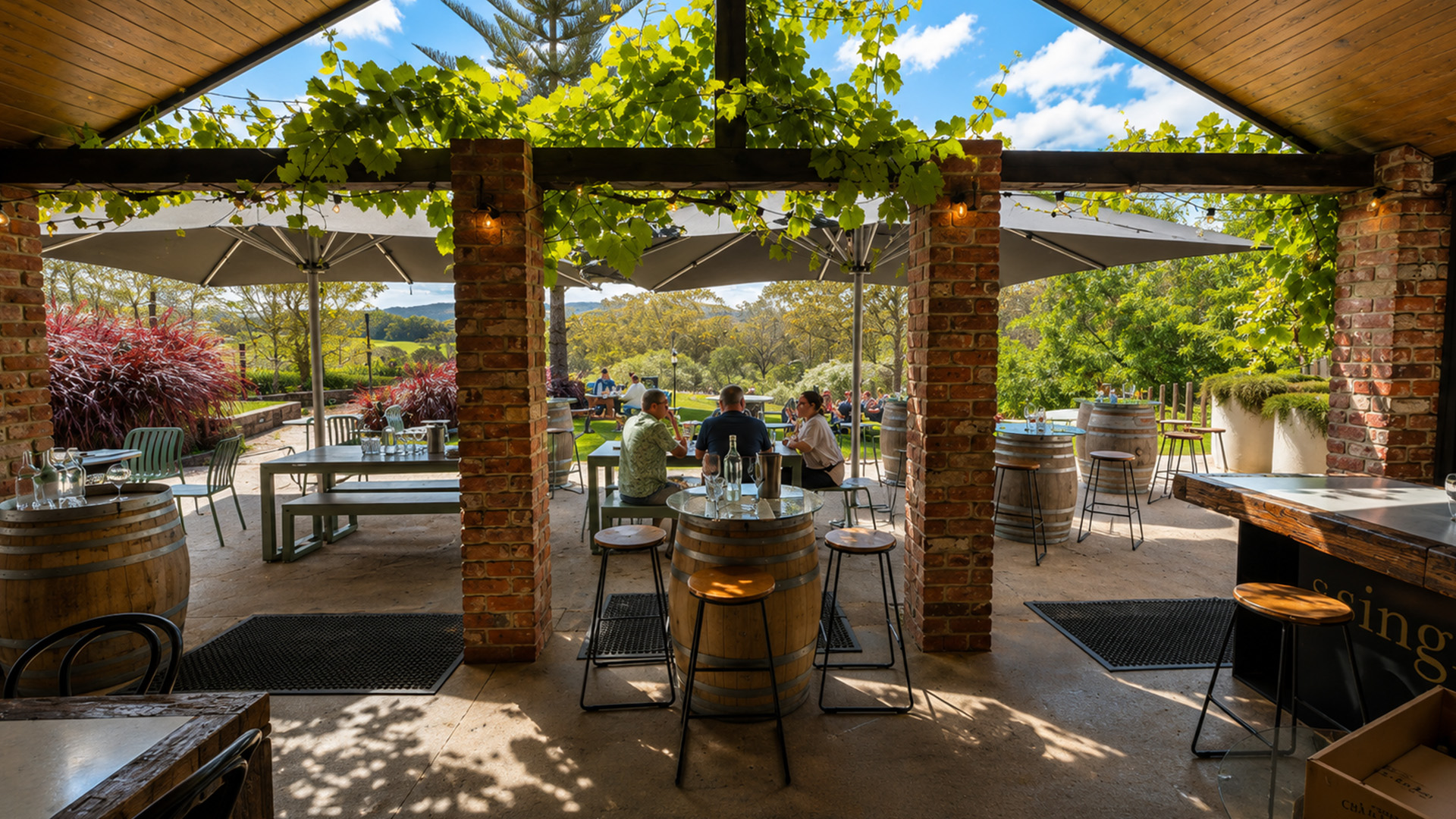 Exploring Australia’s charming countryside winery