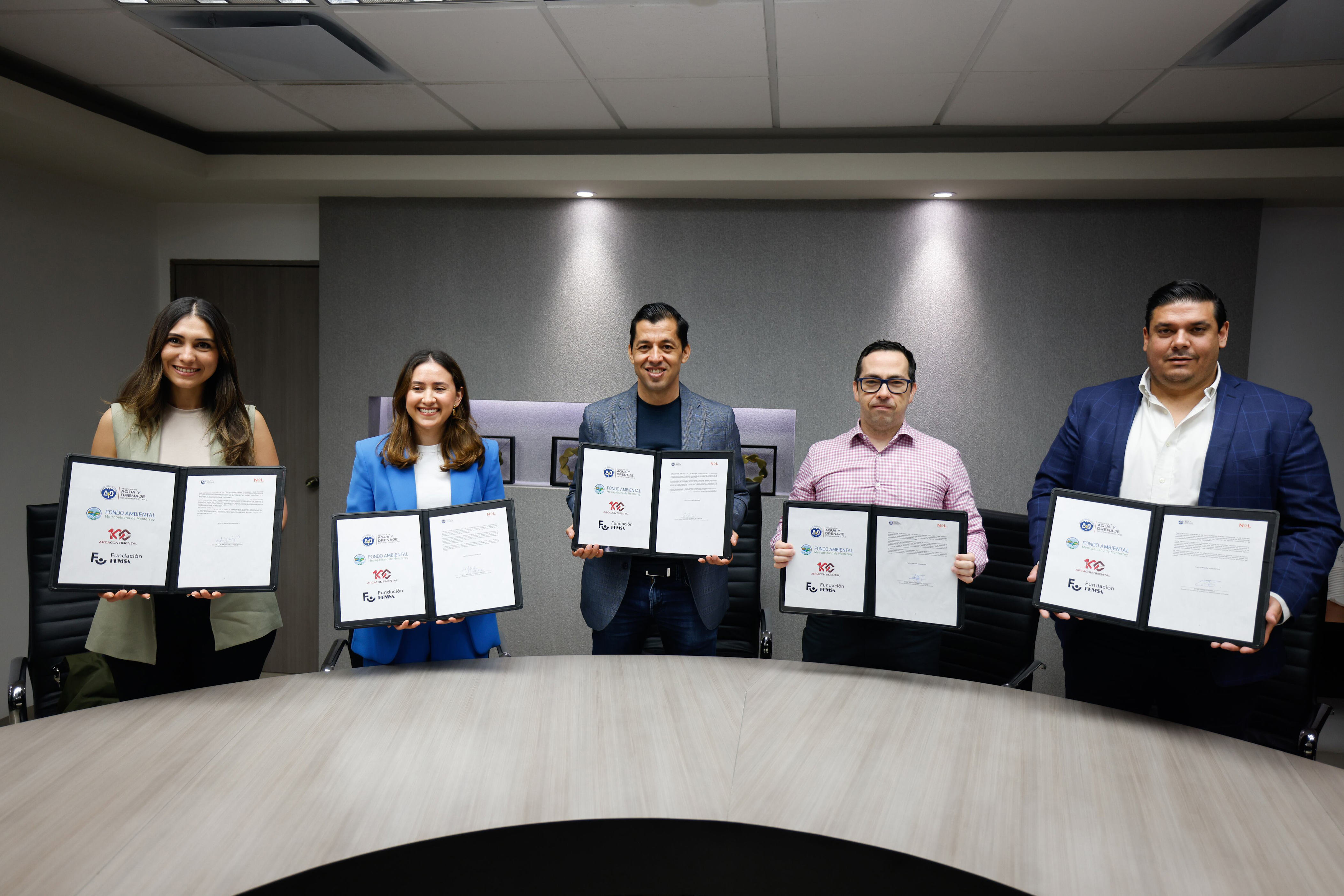 Con firma entre AyD y FAMM van por reducción del agua que se pierde