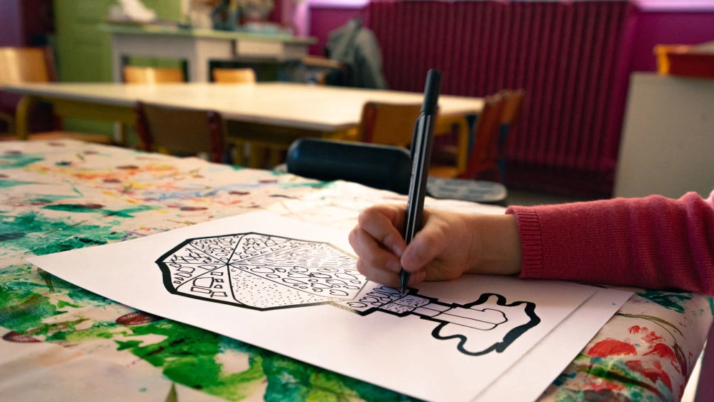 Helping kids grow through creative art time