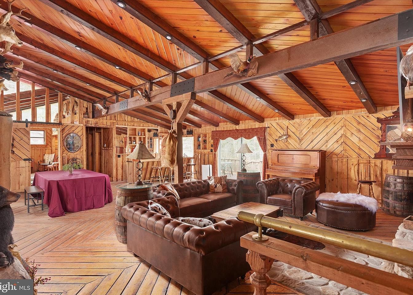Amazing 1977 lodge-style retreat in Grottoes, Virginia, set amidst ...