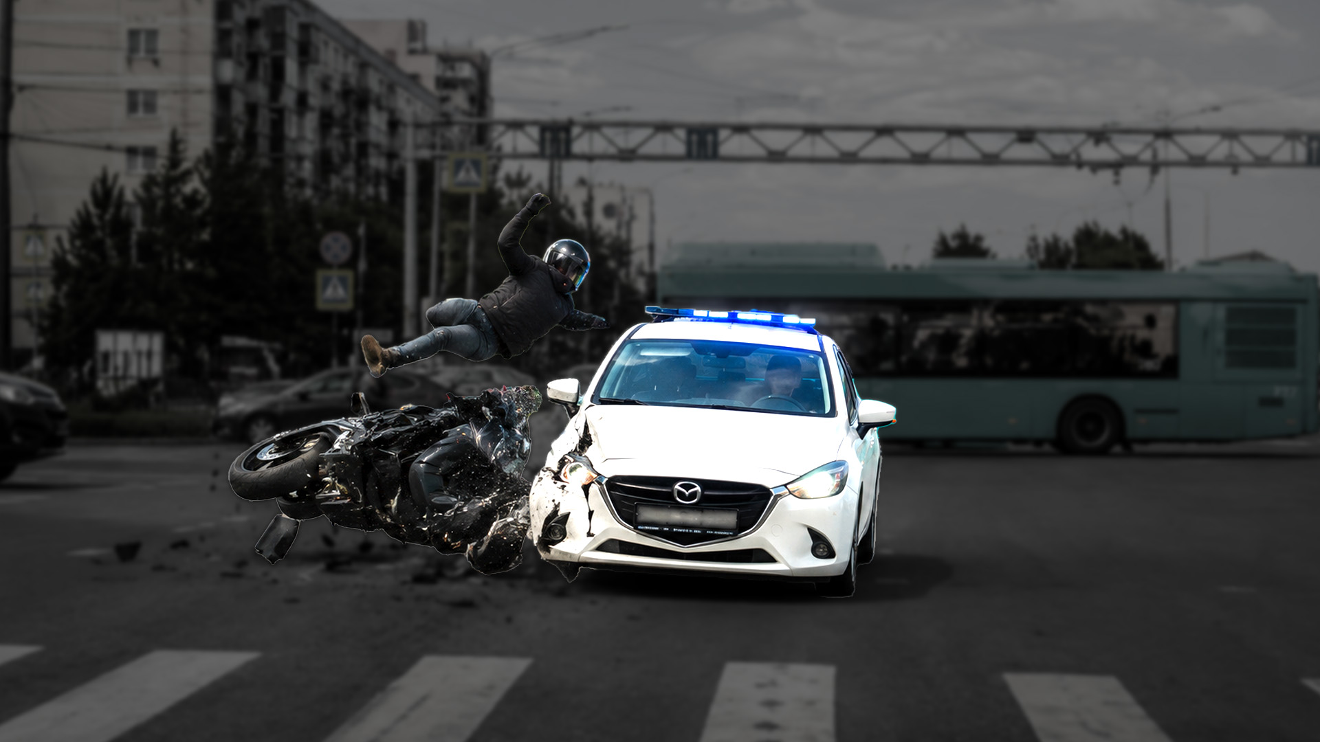 Crash caught on camera
