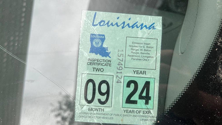 Legislation replacing Louisiana vehicle inspection sticker with QR ...