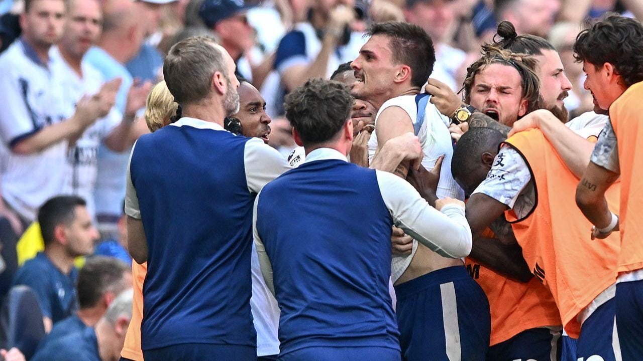 Palhinha salva Spurs e acaba com as bolas de sabão na Premier League
