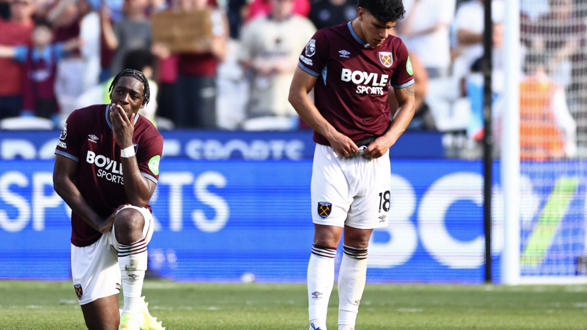 Soccer: West Ham relegated from the Premier League after a nightmare season