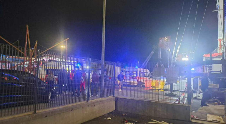 Incidente alle giostre di Lioni, operaio colpito alla testa da una ...