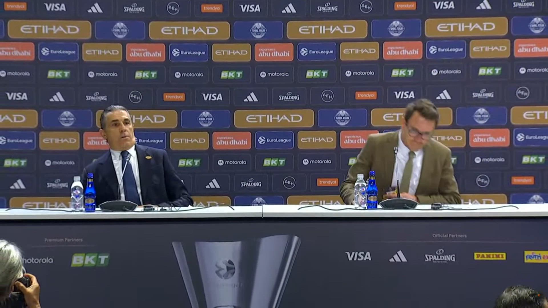 Press conference de Scariolo