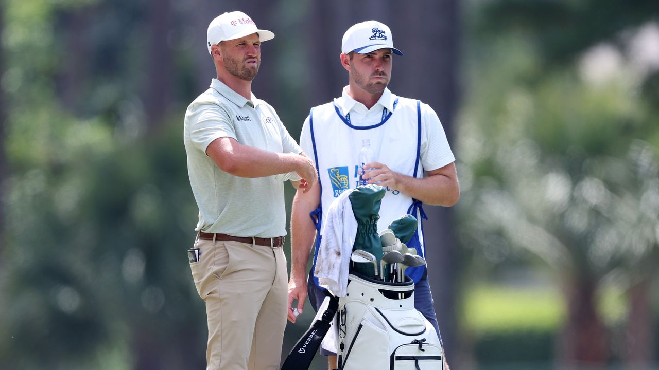 Who is Wyndham Clark's caddie? Meet David Pelekoudas